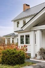 A peek into this timeless Vermont farmhouse with beautiful living spaces