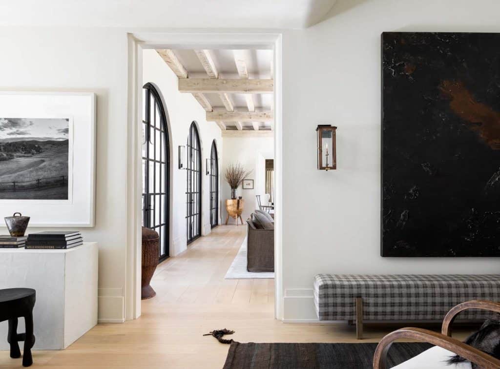 Take a peek inside this stunning modern rustic villa in Alabama