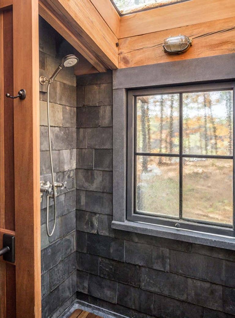 Off-the-grid island camp surrounded by breathtaking woods in Maine