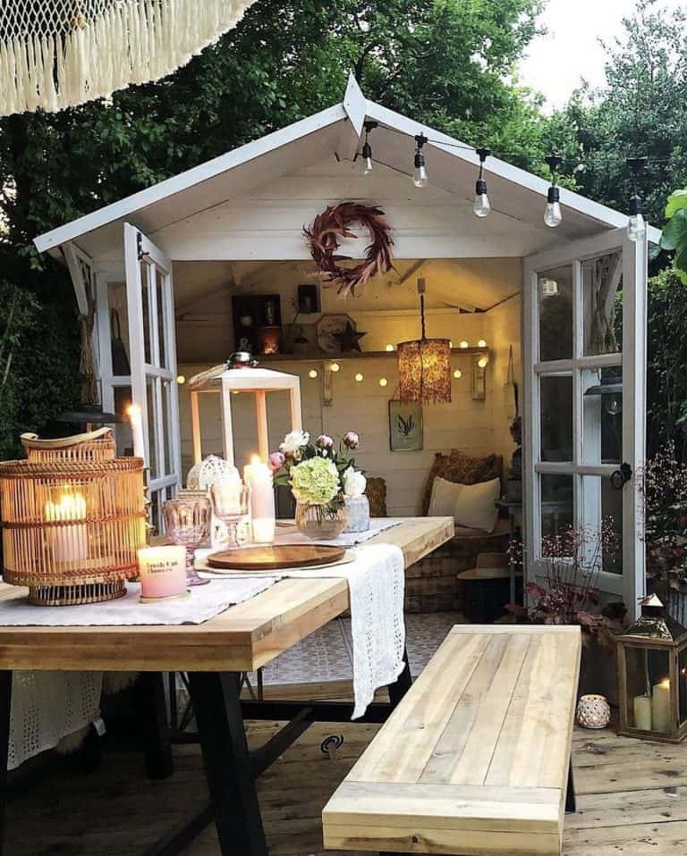 21 Cozy Cottage Garden Shed Ideas For A Blissful Backyard Escape