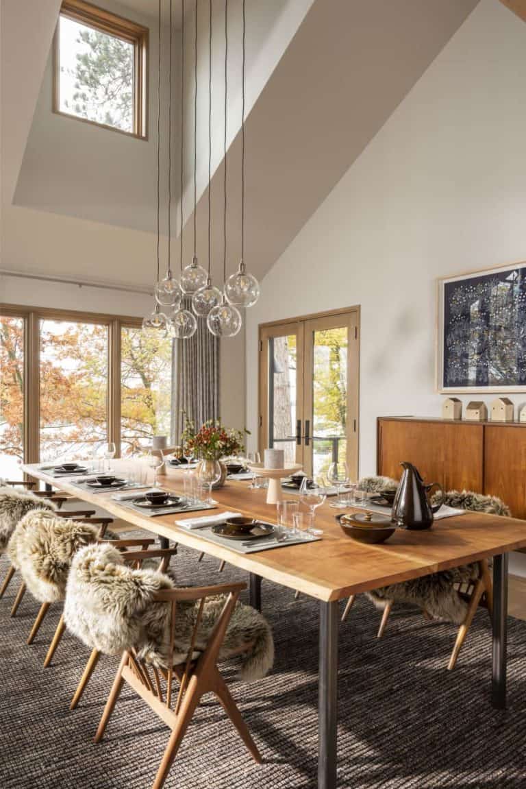 Before & After: Postwar log cabin in Wisconsin gets a remarkable update