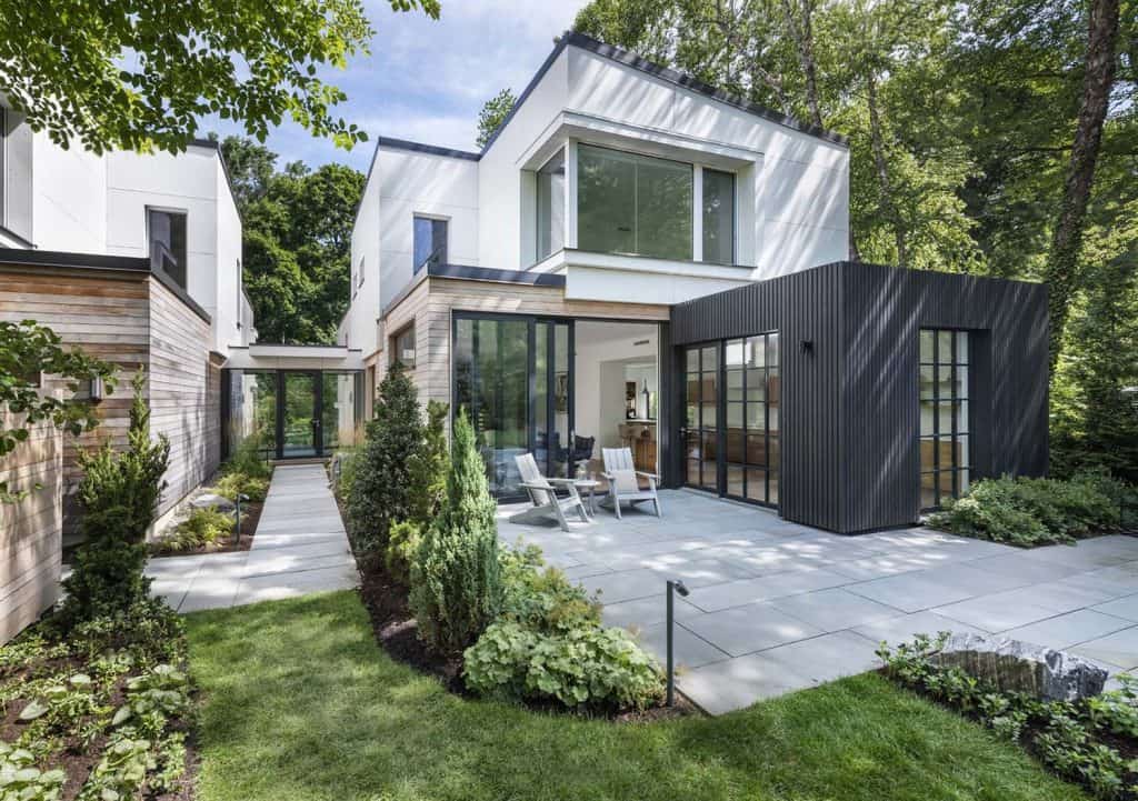 See this beautifully reimagined split-level contemporary house in ...