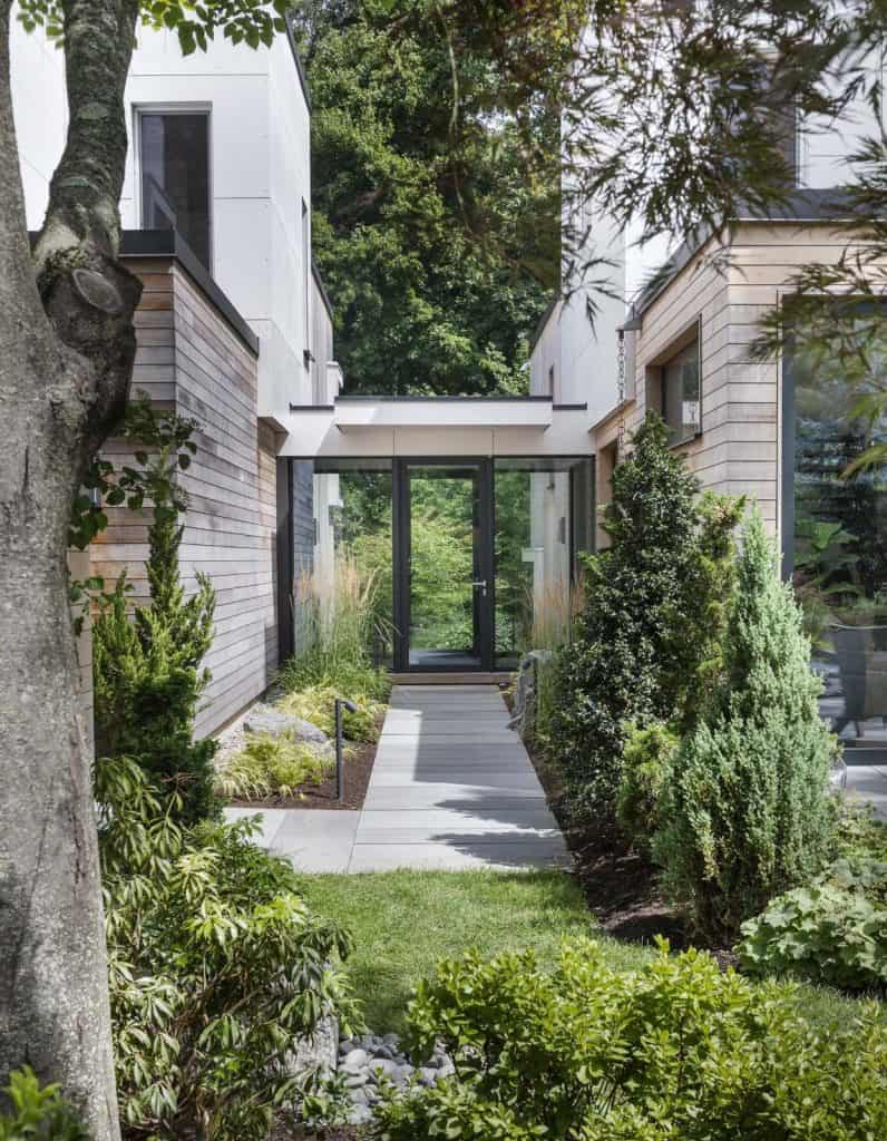 See this beautifully reimagined split-level contemporary house in ...