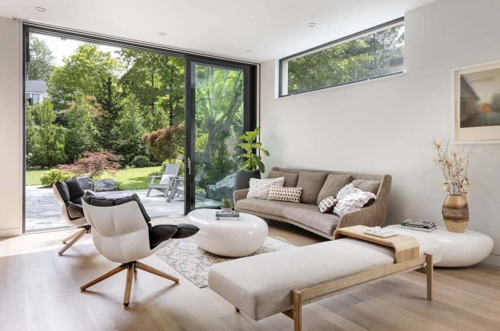 See this beautifully reimagined split-level contemporary house in ...