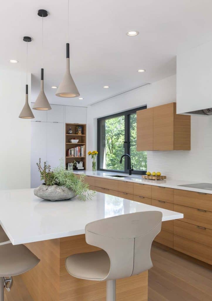 See this beautifully reimagined split-level contemporary house in ...