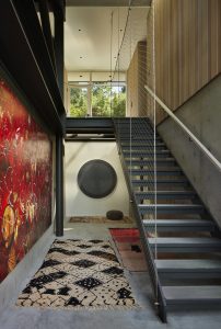 Stunning modern hideaway cantilevers over a bluff overlooking the ...
