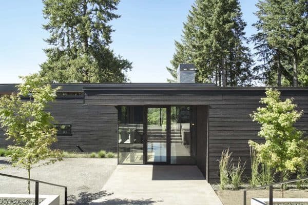 This stunning Oregon wine country home defines organic modern style