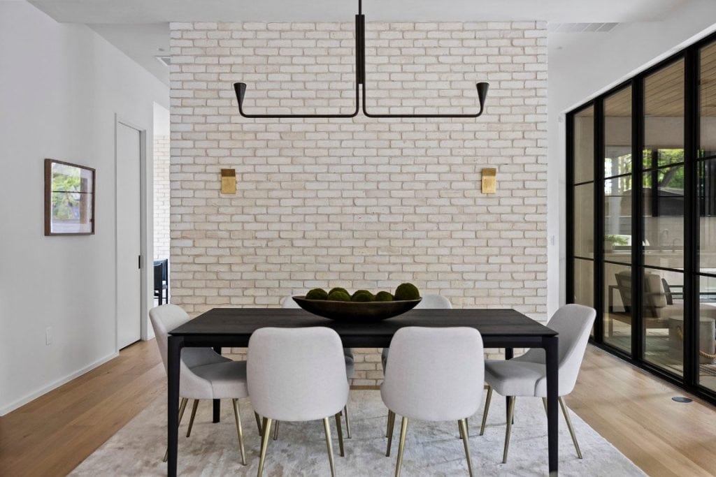 Step into this gorgeous transitional house in Texas with timeless details