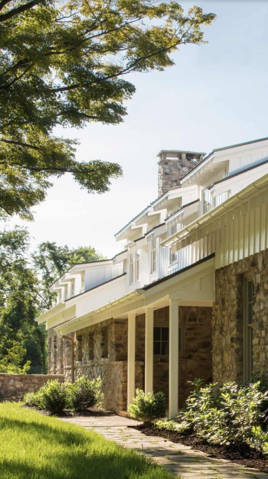 Step into this barn inspired modern farmhouse in the Virginia countryside