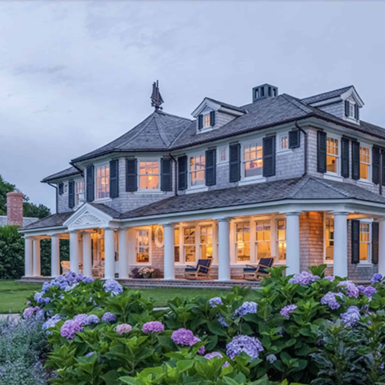 Inside a dreamy Cape Cod house with warm and welcoming interiors