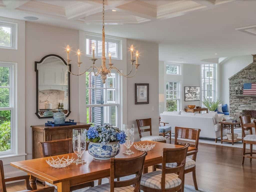 Inside a dreamy Cape Cod house with warm and welcoming interiors