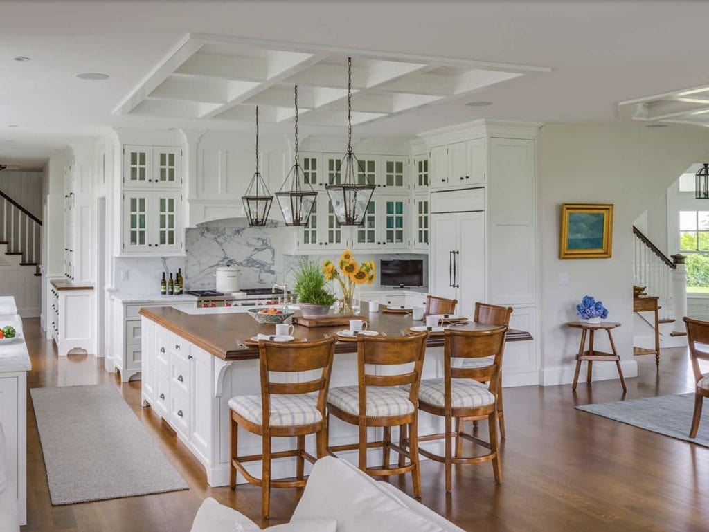 Inside a dreamy Cape Cod house with warm and welcoming interiors