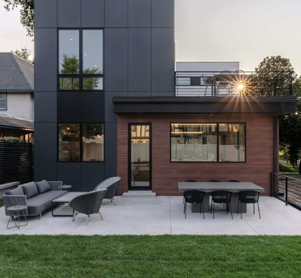 Inside a stunning modern Minnesota house with downtown skyline views