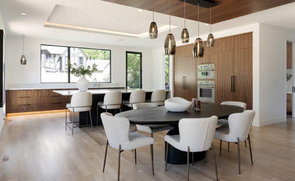 Inside a stunning modern Minnesota house with downtown skyline views