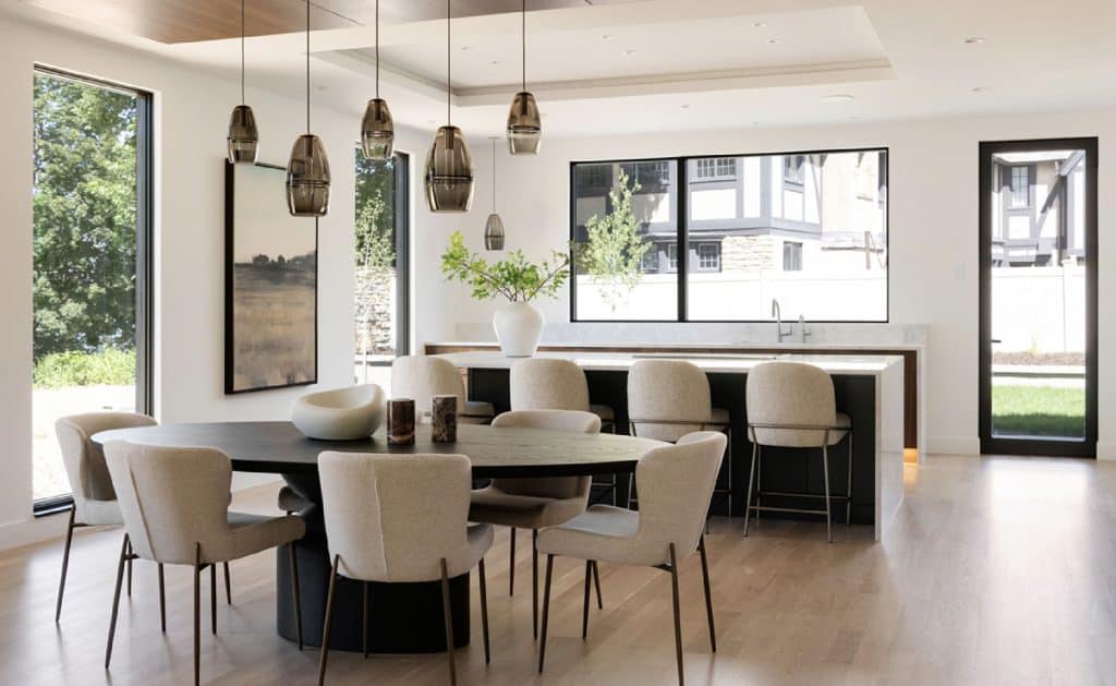 Inside a stunning modern Minnesota house with downtown skyline views