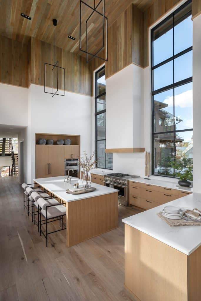 See this dreamy rustic modern house with breathtaking Lake Keowee views