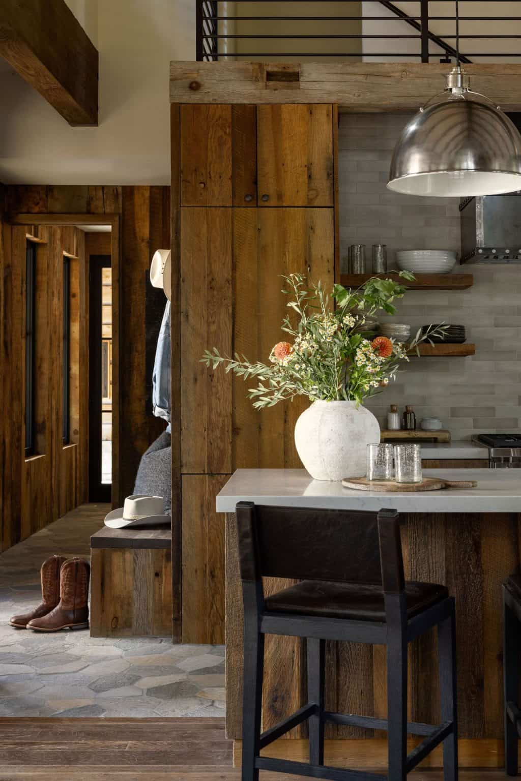 This rustic modern home offers peaceful living in the Sierra Nevada ...