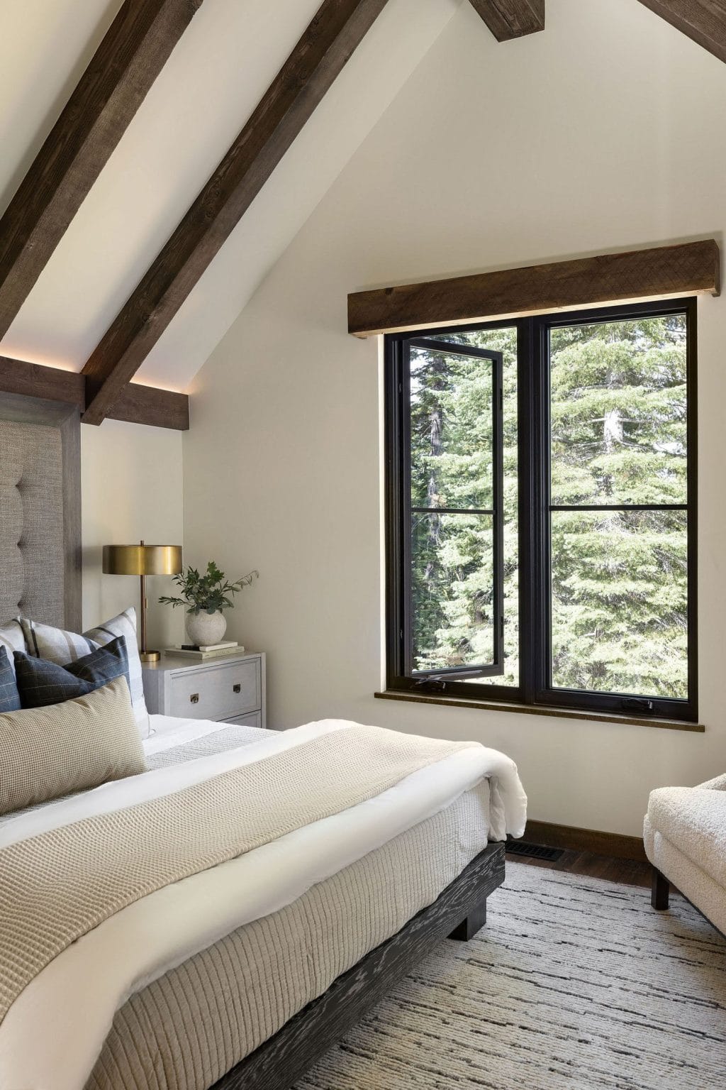 This rustic modern home offers peaceful living in the Sierra Nevada ...
