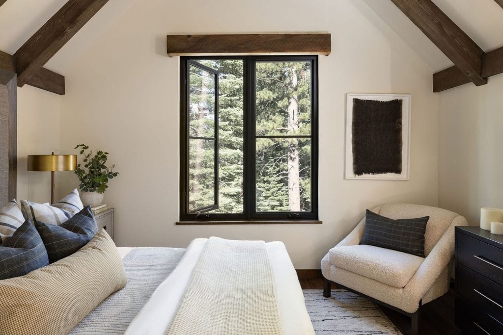 This rustic modern home offers peaceful living in the Sierra Nevada ...