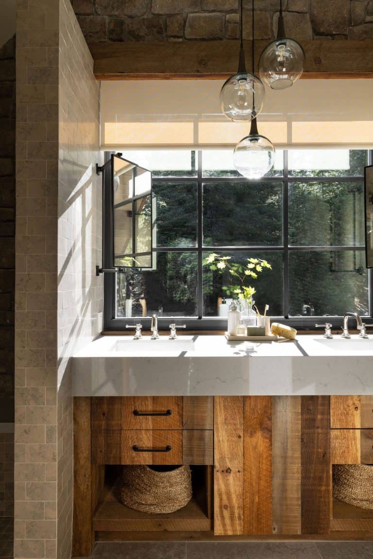 This rustic modern home offers peaceful living in the Sierra Nevada ...