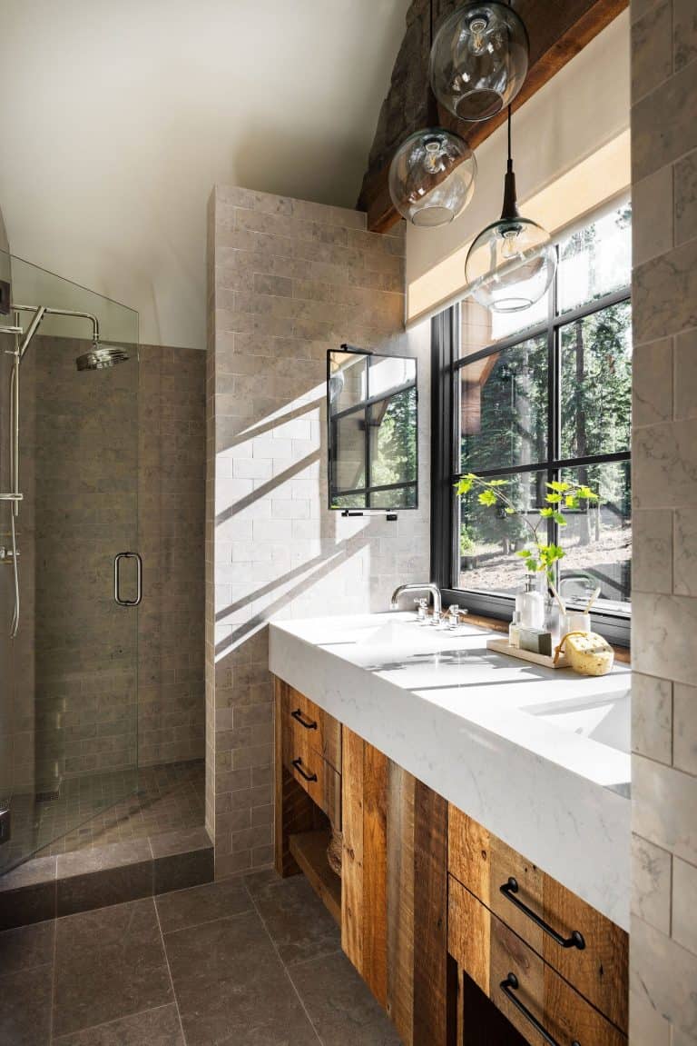 This rustic modern home offers peaceful living in the Sierra Nevada ...