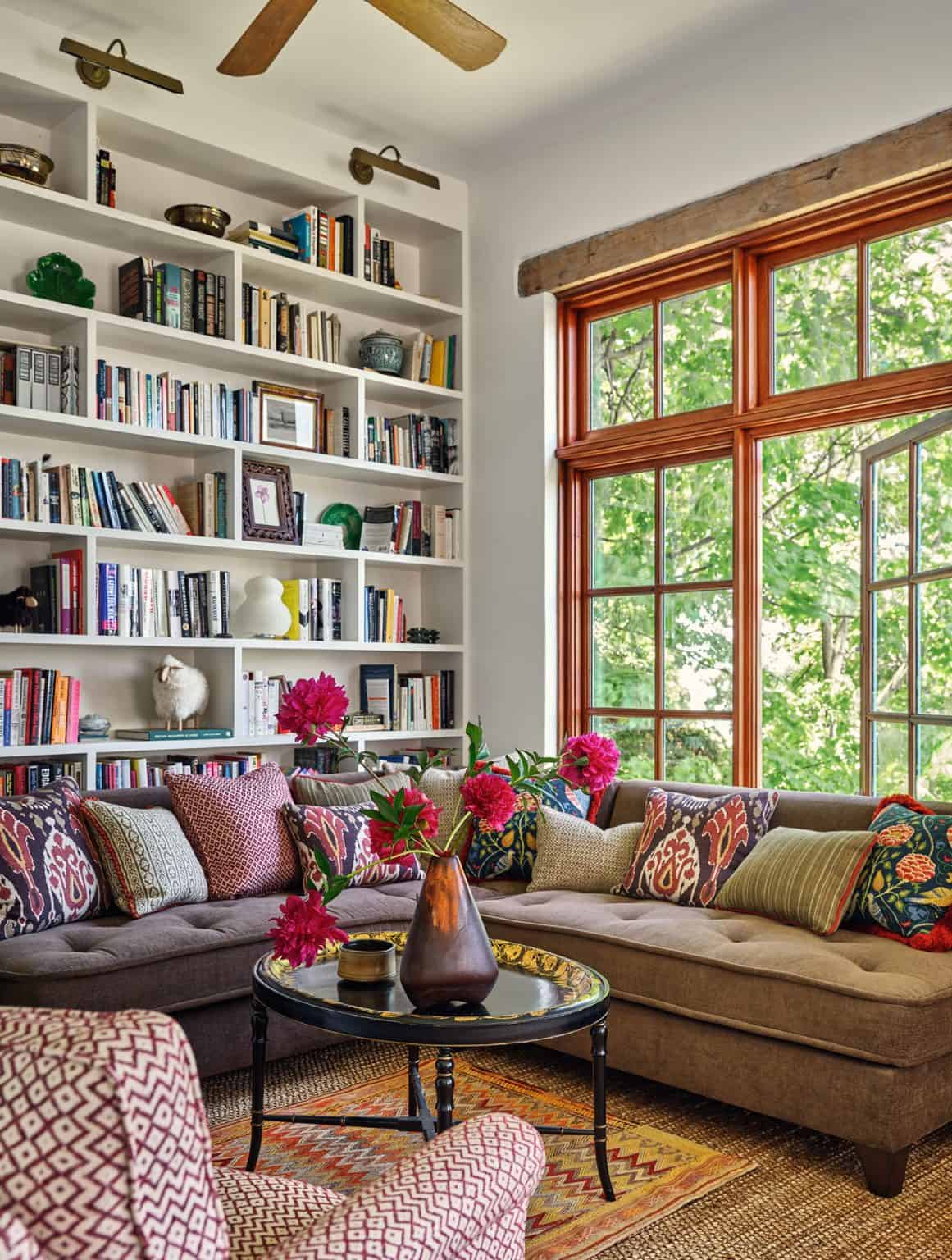 Step into a charming Hobbit inspired home overlooking the Hudson River