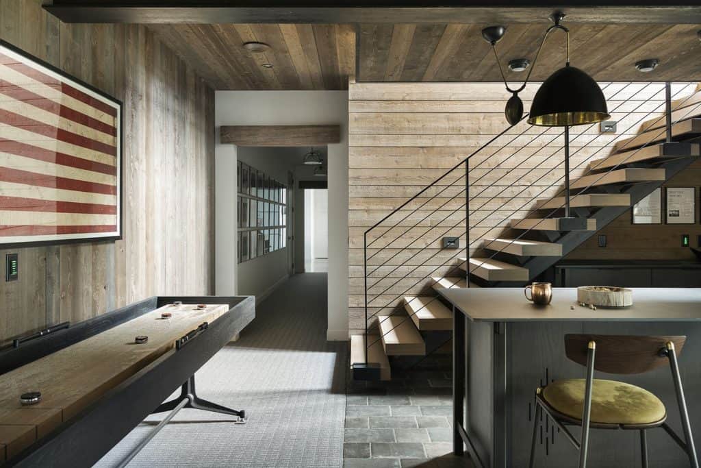 Step into this breathtaking rustic modern lake house in northern Minnesota