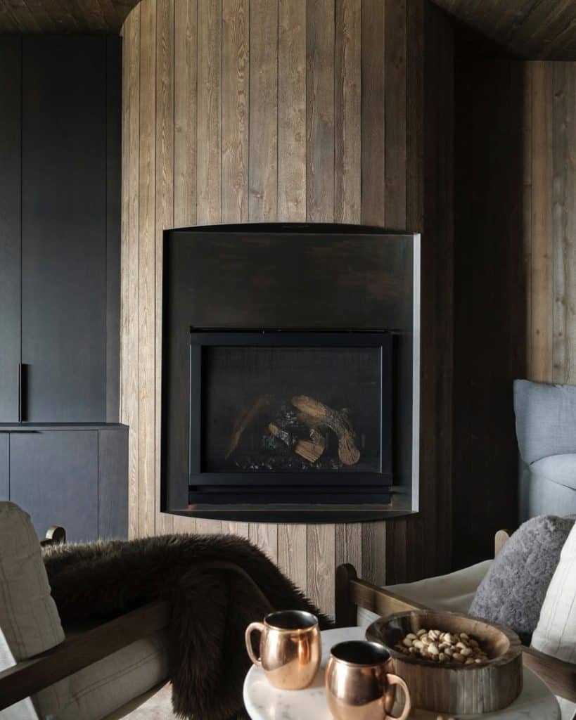 Step into this breathtaking rustic modern lake house in northern Minnesota