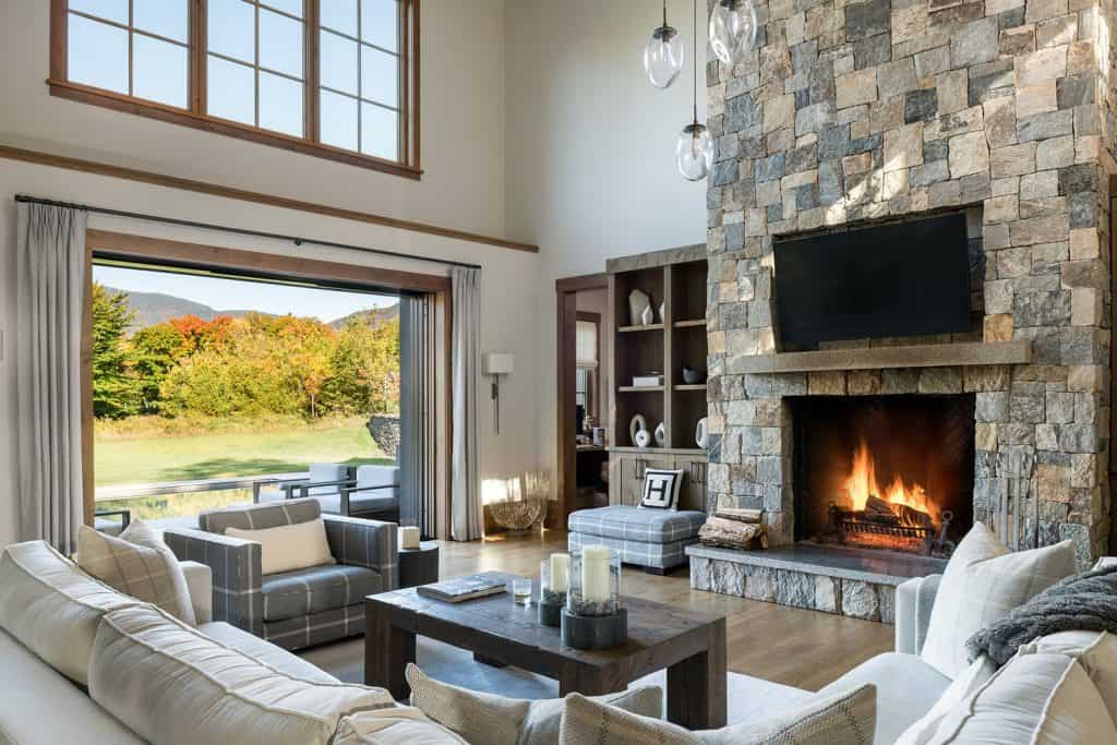 See this stunning Vermont mountain house with traditional design details