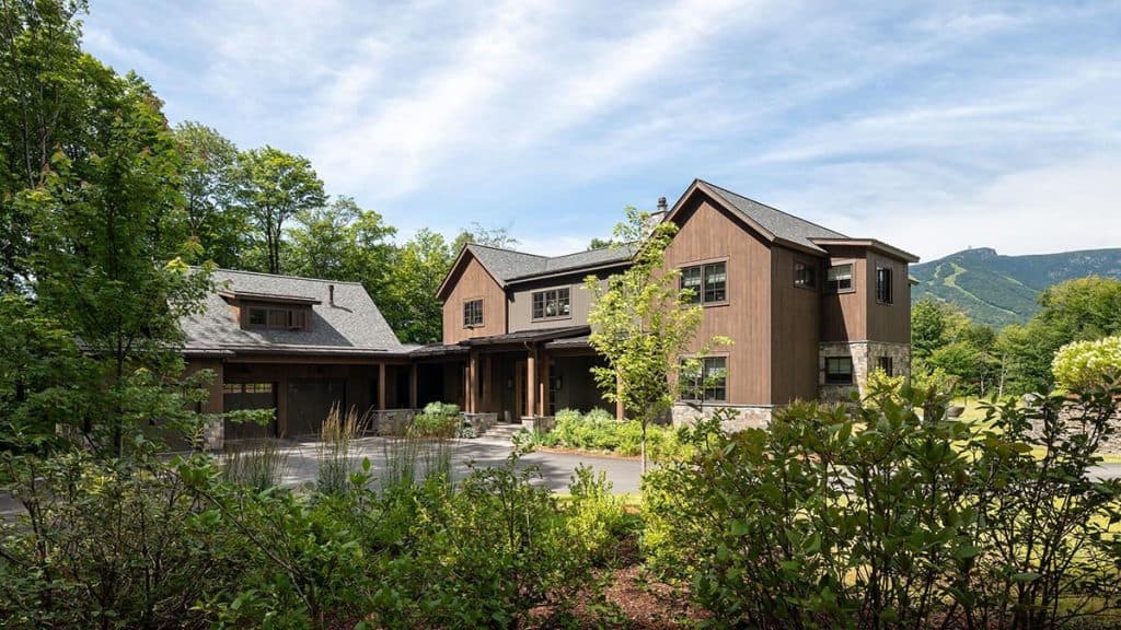 See this stunning Vermont mountain house with traditional design details
