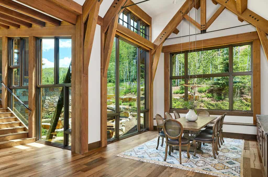 Slopeside retreat in Colorado with picturesque views of the continental ...