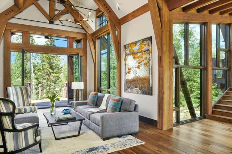 Slopeside retreat in Colorado with picturesque views of the continental ...