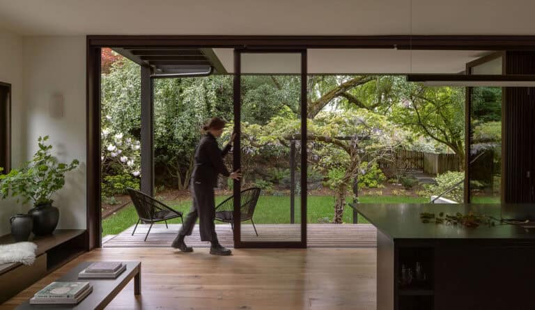 Craftsman style home gets modern update with rentable garden ADU in Seattle