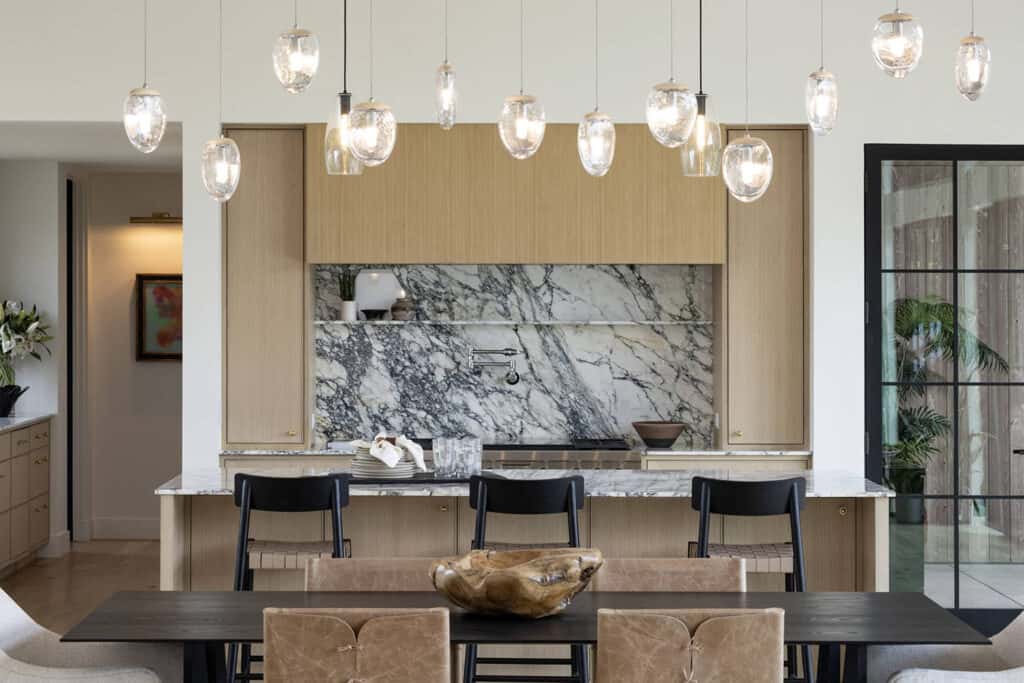 Stepping inside this Midwest modern home is the epitome of rugged elegance