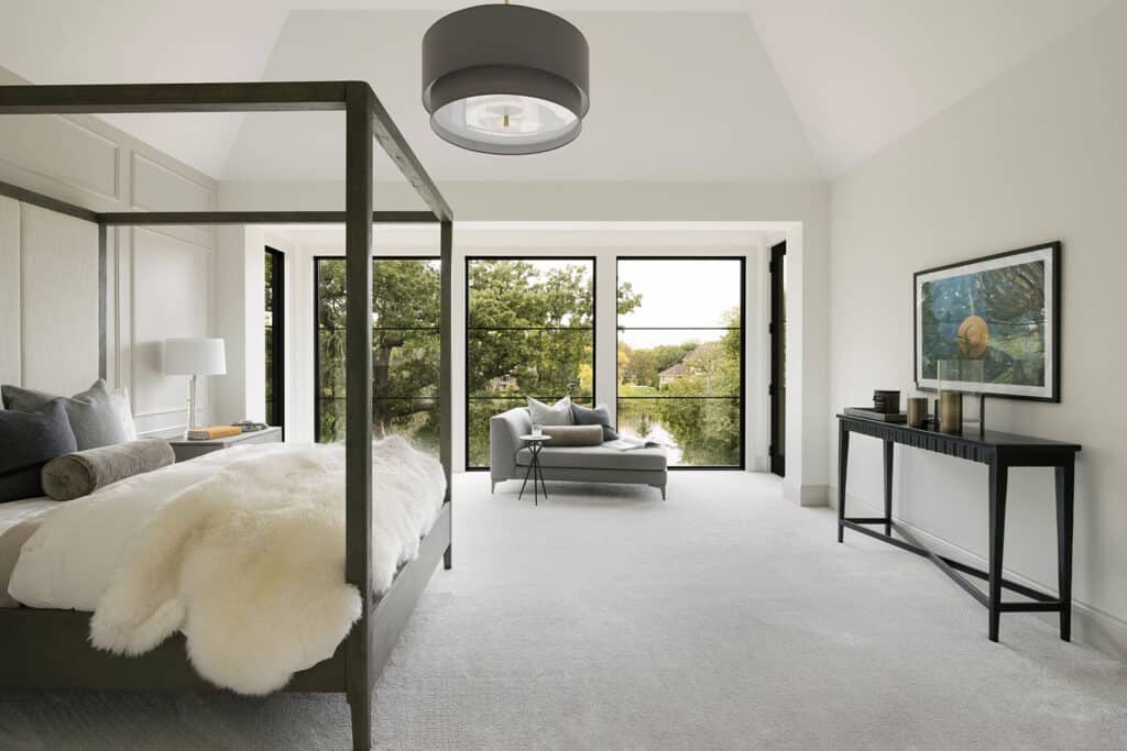 Inside this absolutely stunning modern European style home in Minnesota
