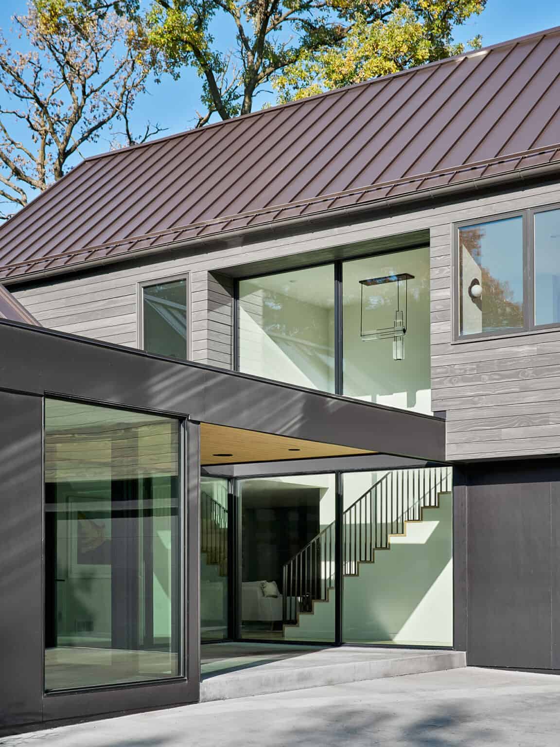 Step into this stunning Midwest home inspired by Scandinavian architecture