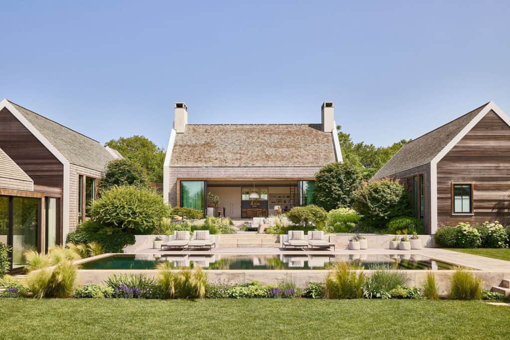 Step inside this inviting Nantucket style house with a stunning modern ...