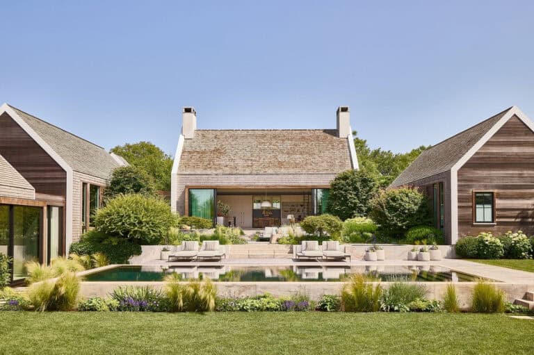 Step inside this inviting Nantucket style house with a stunning modern ...