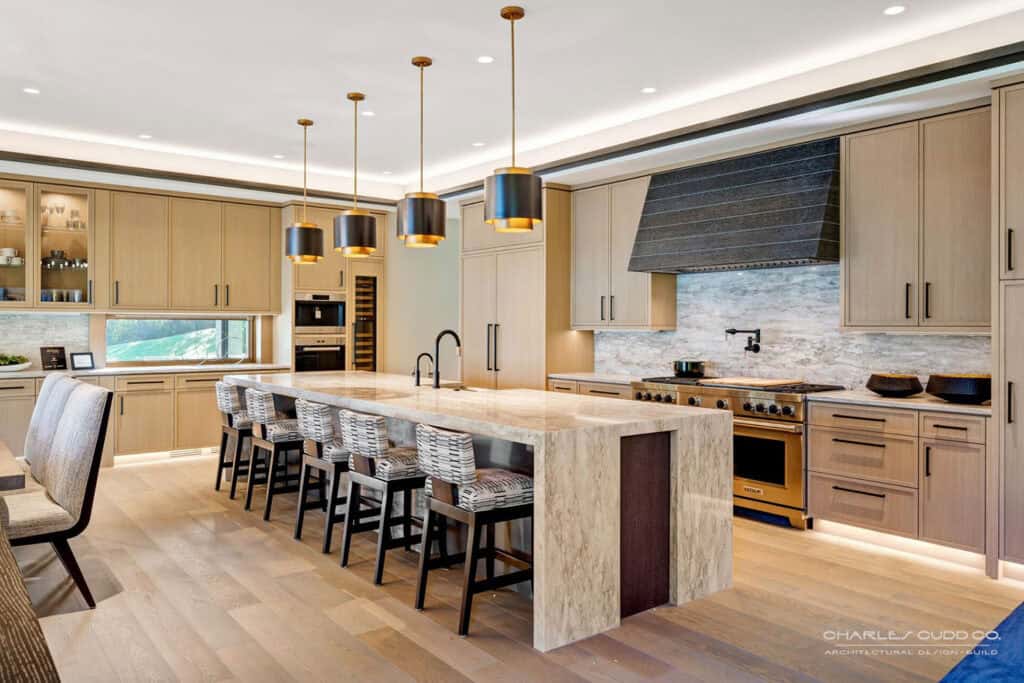 A peek inside this stunning modern prairie-style home on Lake Independence