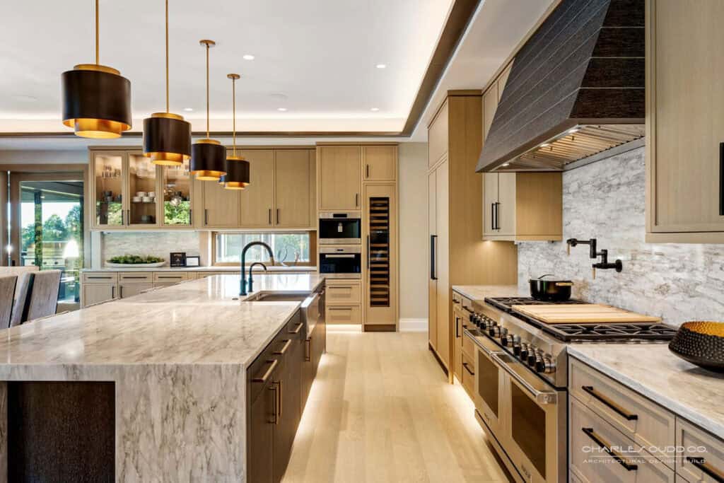 A peek inside this stunning modern prairie-style home on Lake Independence