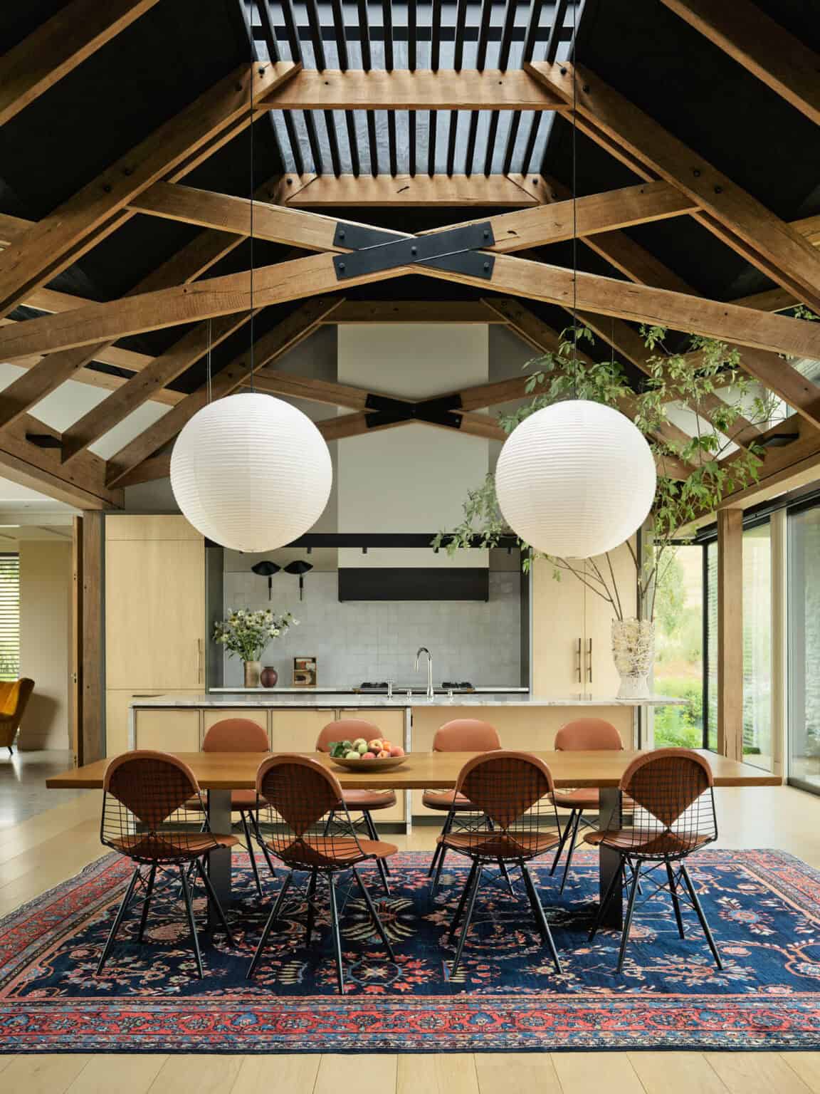 Modern country home with inspired views of New Zealand's Southern Alps