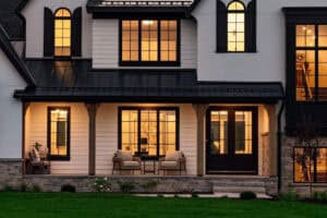 This stunning Minnesota house mixes modern design with traditional styling