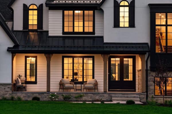 This stunning Minnesota house mixes modern design with traditional styling