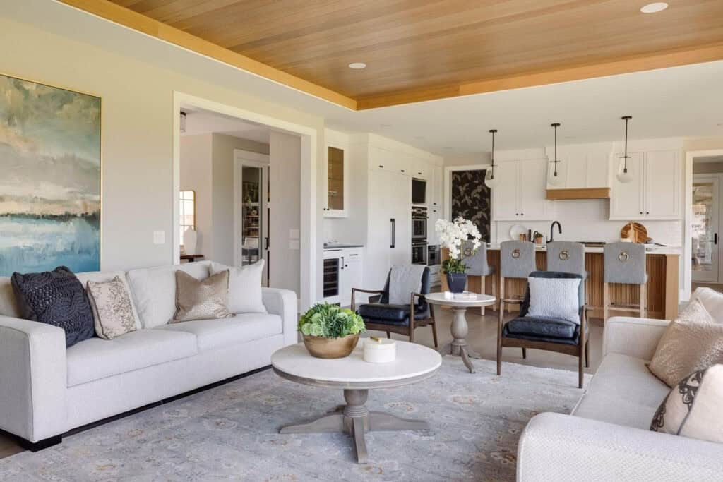 This stunning Minnesota house mixes modern design with traditional styling