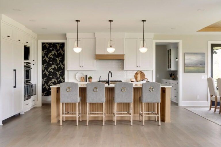 This stunning Minnesota house mixes modern design with traditional styling