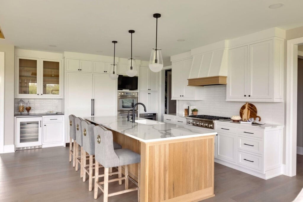 This stunning Minnesota house mixes modern design with traditional styling