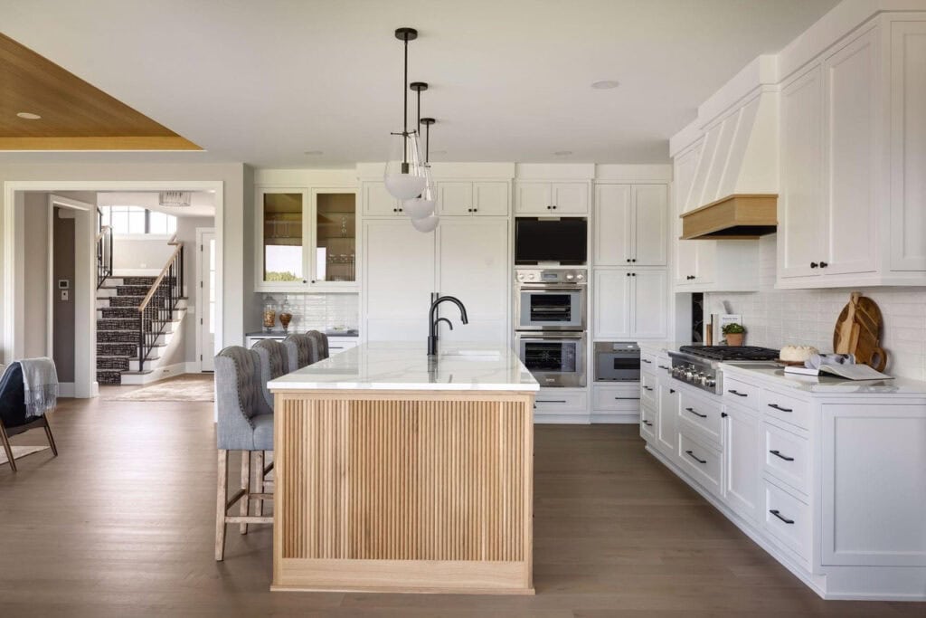This stunning Minnesota house mixes modern design with traditional styling