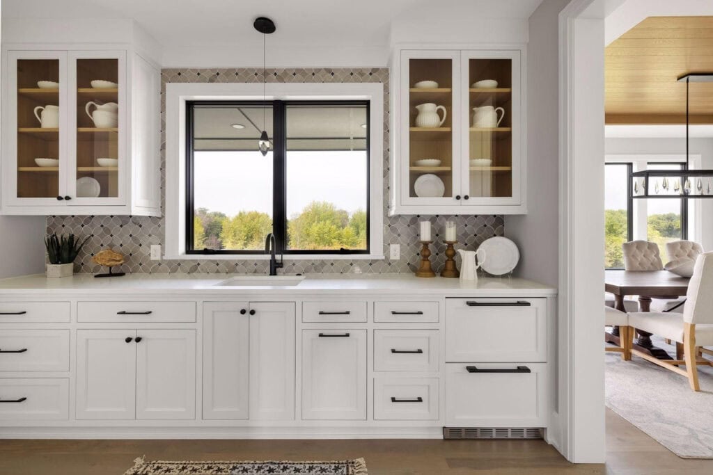 This stunning Minnesota house mixes modern design with traditional styling