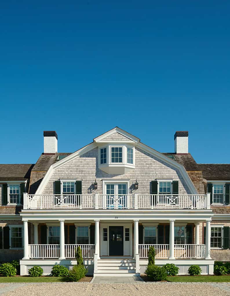 Stunning New England shingle style home reimagined with modern touches