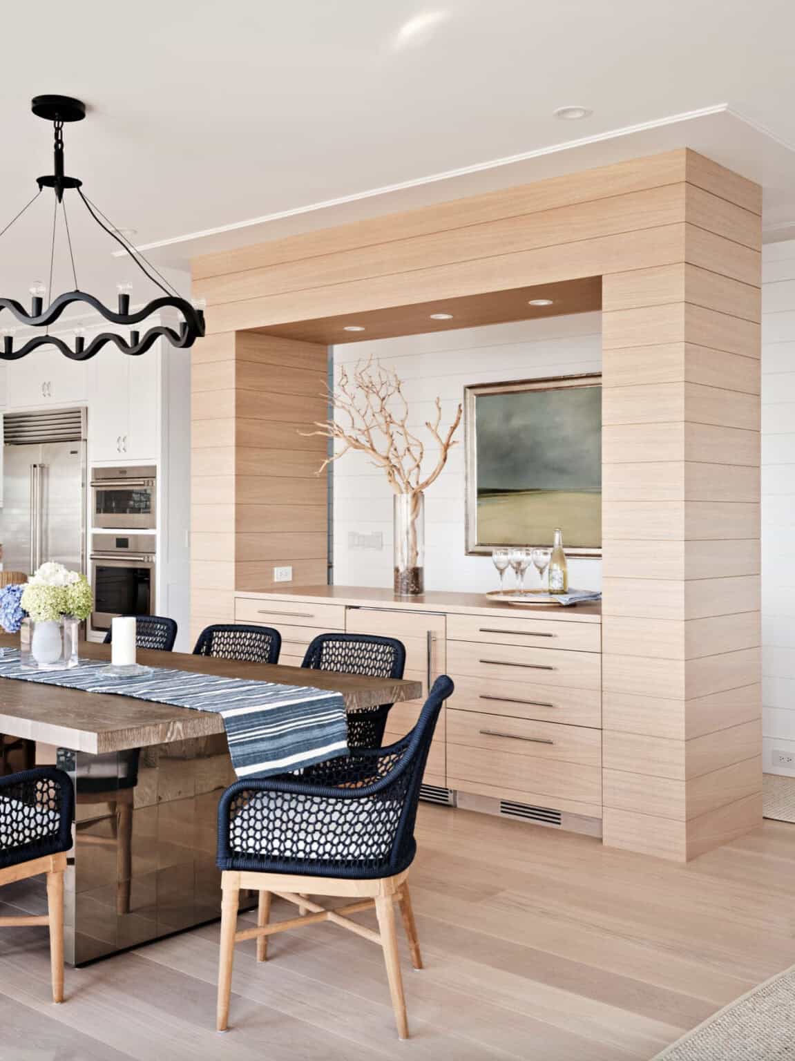 This shingle style waterfront house offers a peaceful respite on Cape Cod